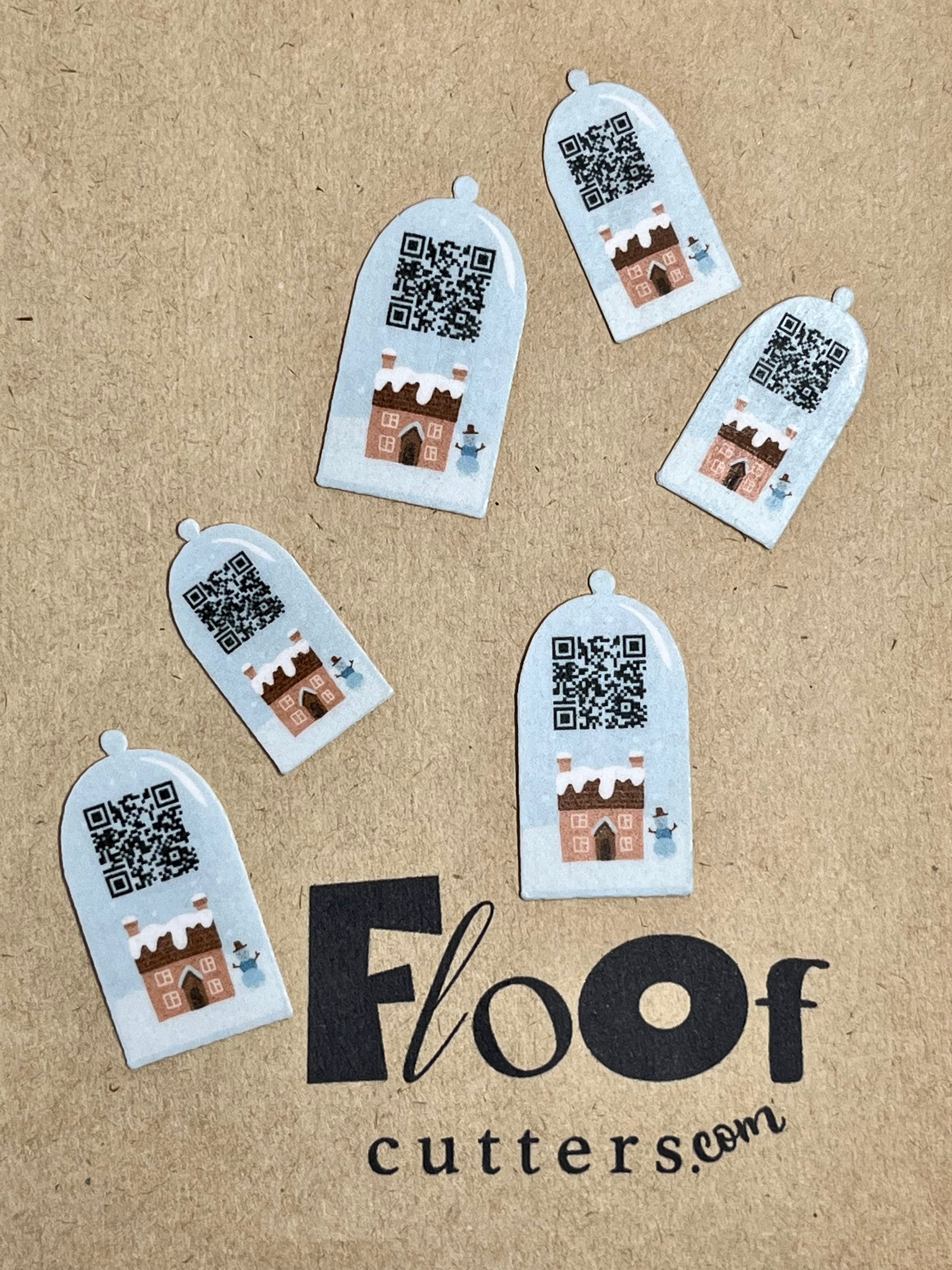 Frosty the Snowman QR Code Edible Toppers – Floof Cutters