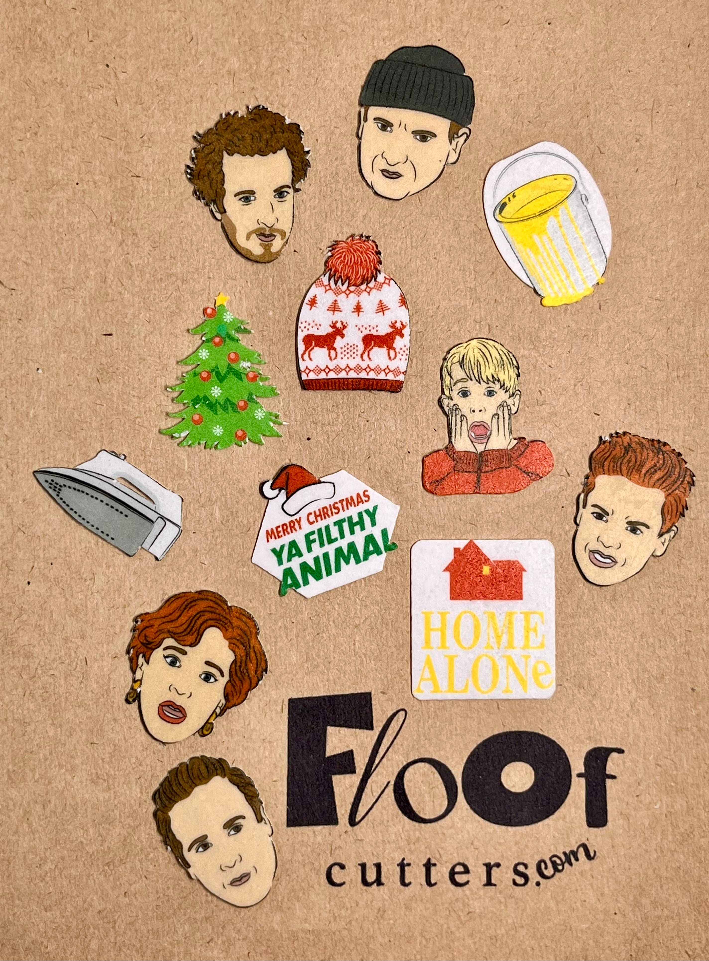Home Alone Edible Toppers – Floof Cutters