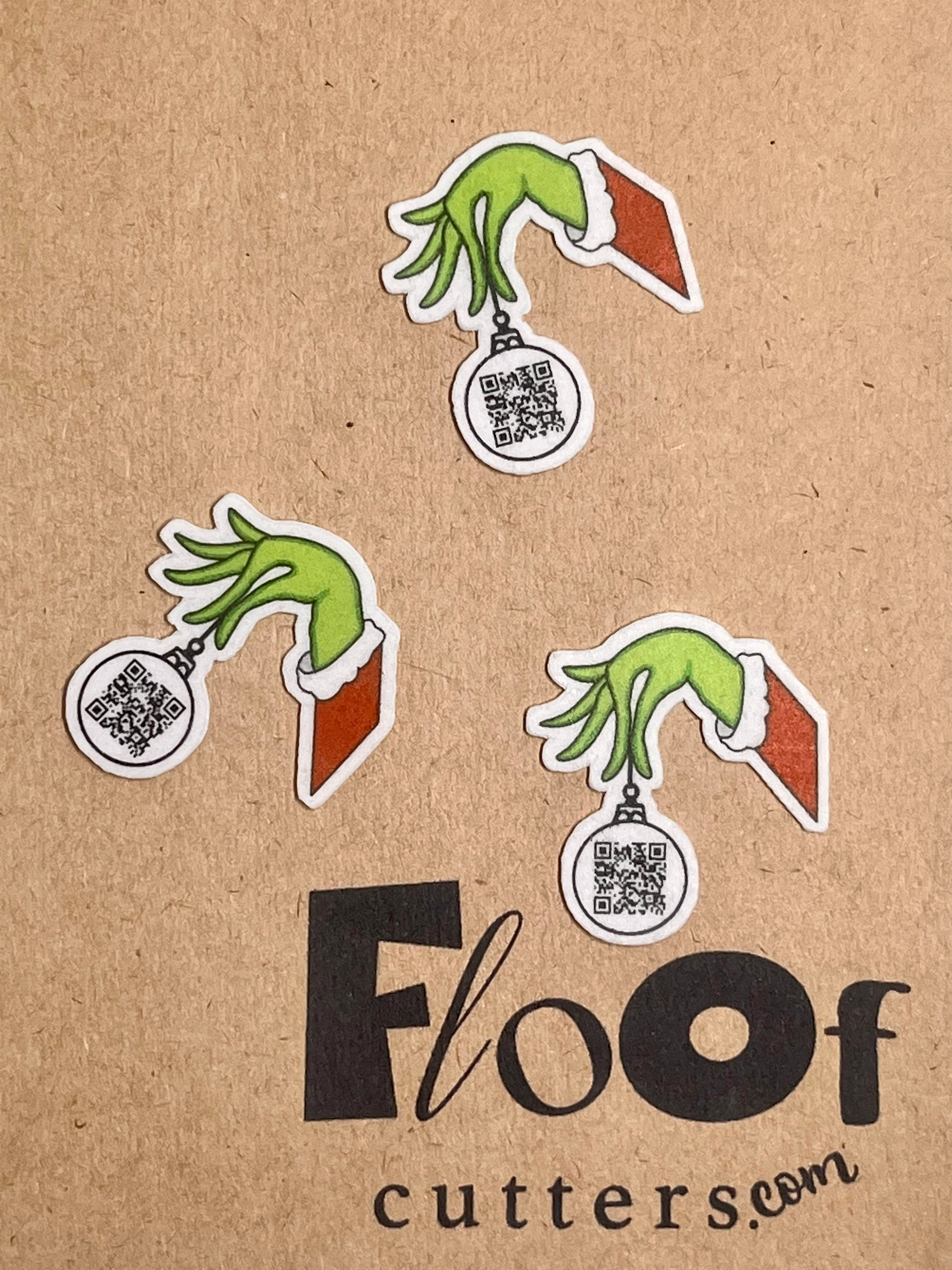 Grinch Special QR Code Edible Toppers – Floof Cutters