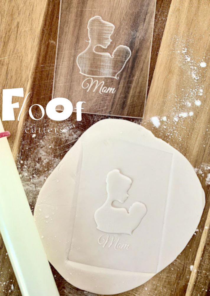 Mother and Child Pop Ups Embossing Plate – Floof Cutters