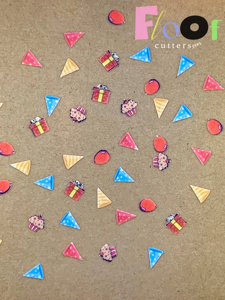 Birthday Surprise Edible Confetti – Floof Cutters