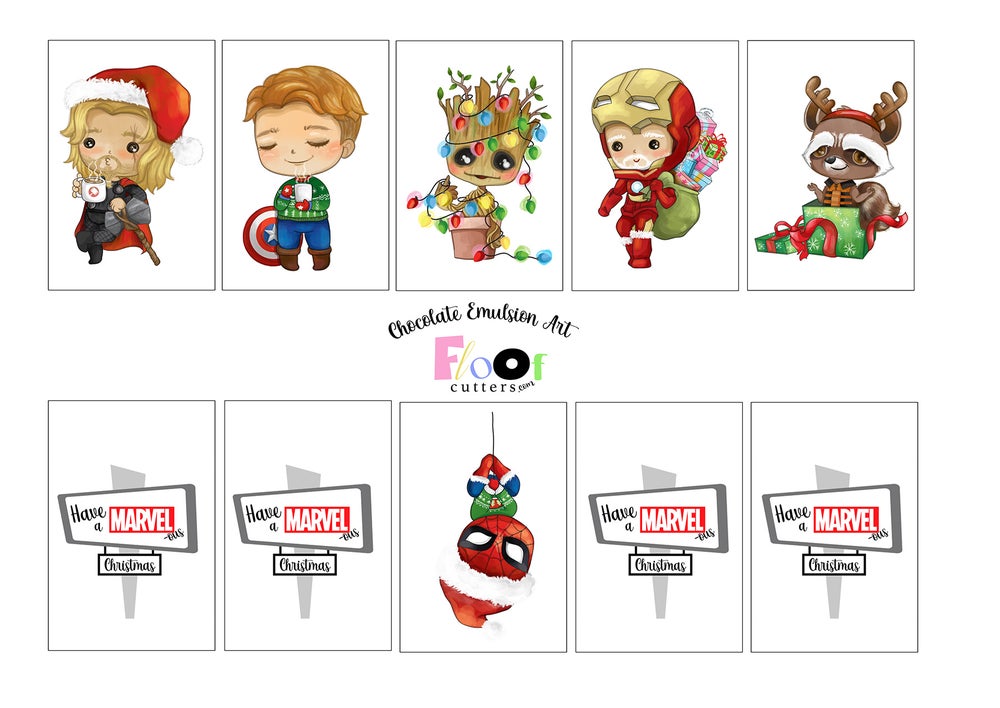 Marvelous Holiday Chocolate Emulsion Art – Floof Cutters